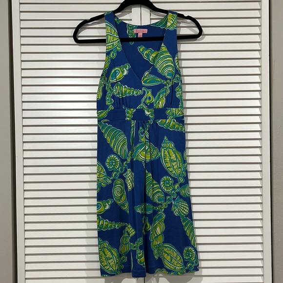 Lilly Pulitzer | Dresses | Shell Pattern Lilly Pulitzer Dress Size Xs ...